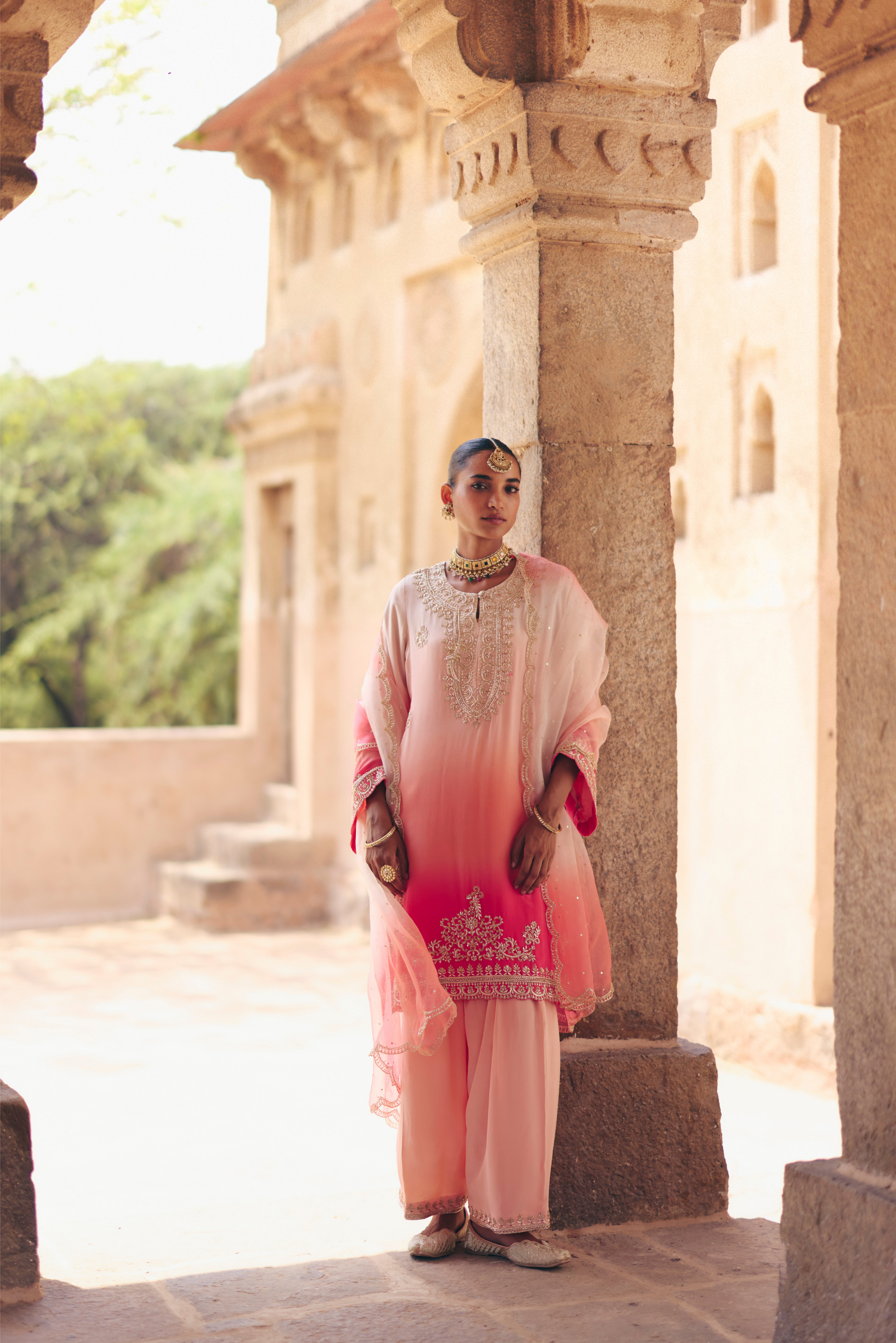 Phoolwari Suit Set